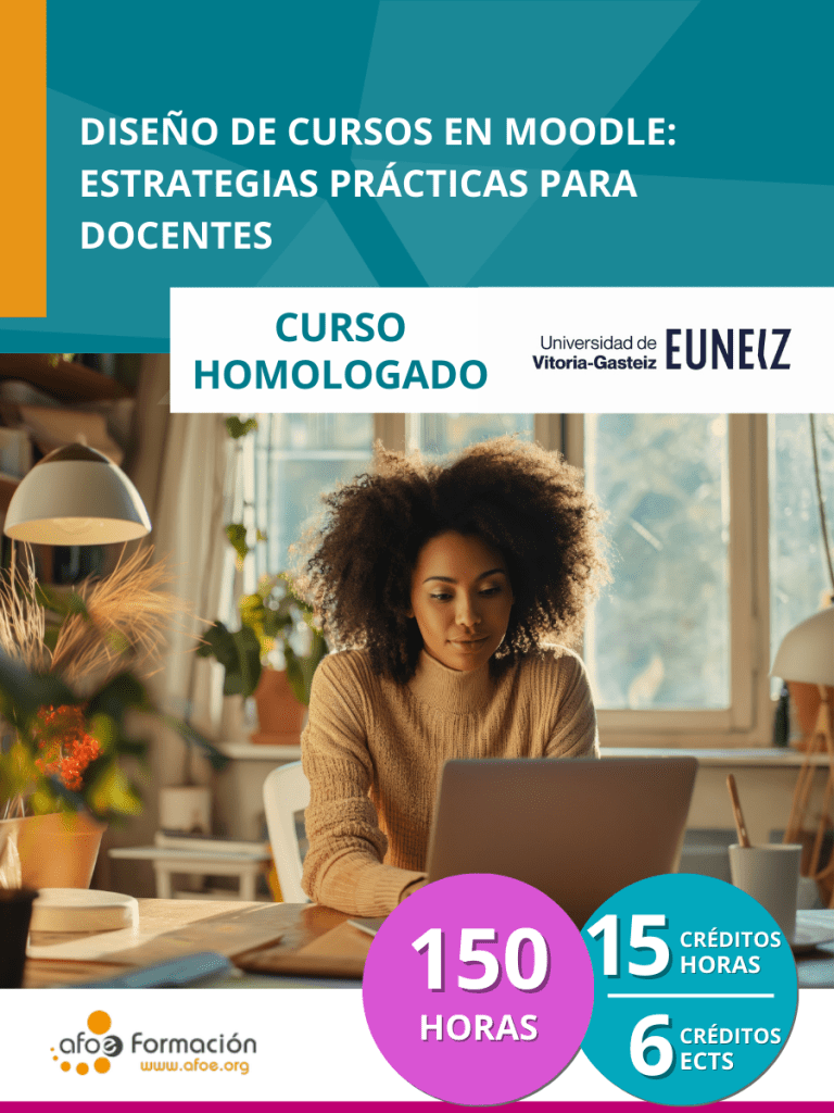 Curso Diseño de cursos en Moodle | AFOE